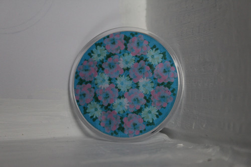 Transgender - Badge (Floral) | Queer Neurodivergent