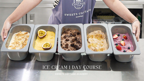 Ice cream 1 - day course | sweetscottage