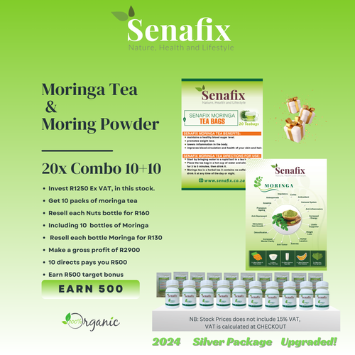 Silver Package | Senafix Moringa Tea Combo(x20) | Senafix Pty_Ltd