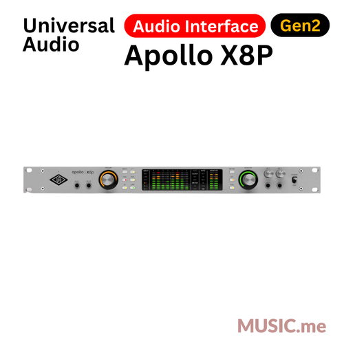 ออดิโออินเตอร์เฟส Universal Audio Apollo X8P Gen 2 | ผ่อน0% นาน10เดือน ...