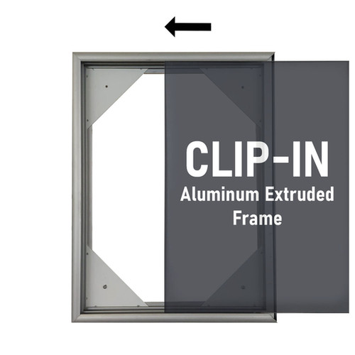 Clip-In Aluminum Extruded Frame (Custom-Made) | YMS Uniko Inc
