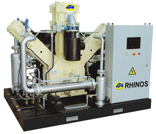 ปั๊มลม RHINOS W-Type Oil Free High Pressure Air Compressors ...
