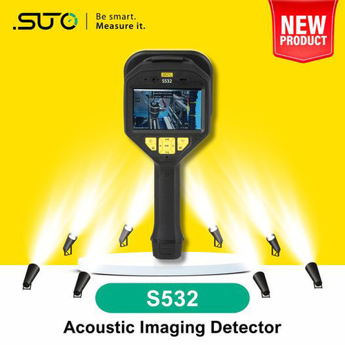 SUTO S532 Acoustic Imaging Detector เครื่องมือตรวจวัดลมรั่วประสิทธิภาพ ...