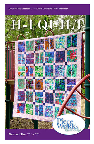 "H-I Quilt" Quilt Pattern pdf | PieceWorksQuiltShop