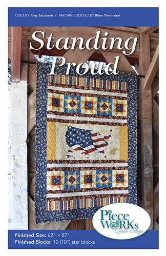 "Standing Proud" Quilt Pattern pdf | PieceWorksQuiltShop