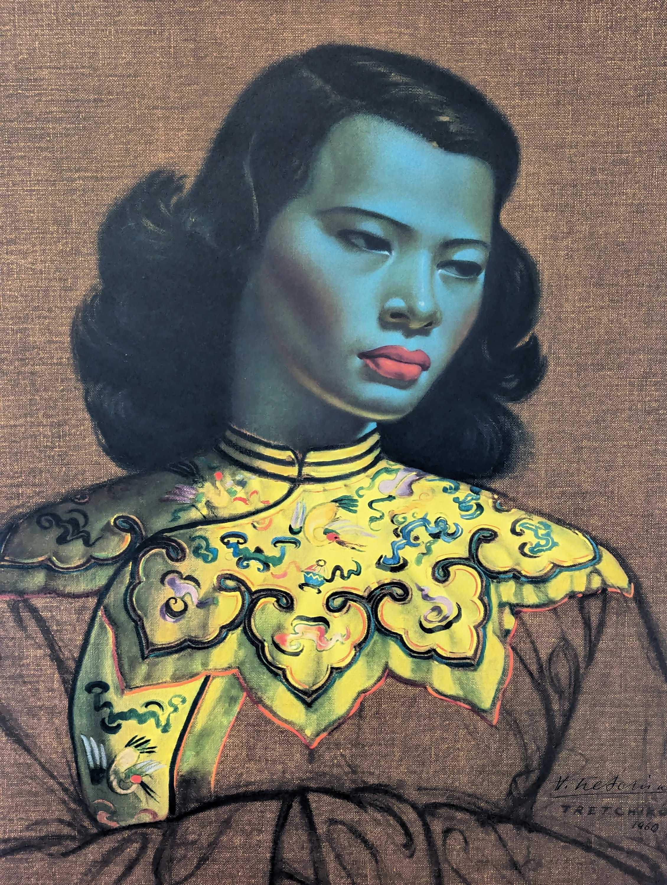Extremely rare SIGNED Vladimir Tretchikoff - The Chinese Girl | Mysite