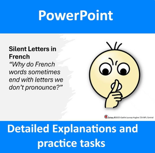 Silent Letters in French | mflcentral