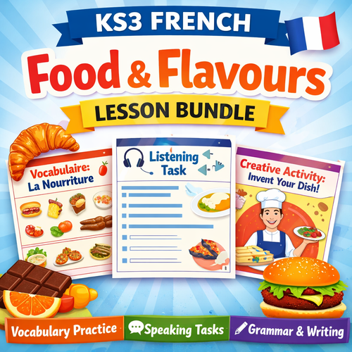KS3 French Food, Flavours & Fillings Lesson Pack | mflcentral