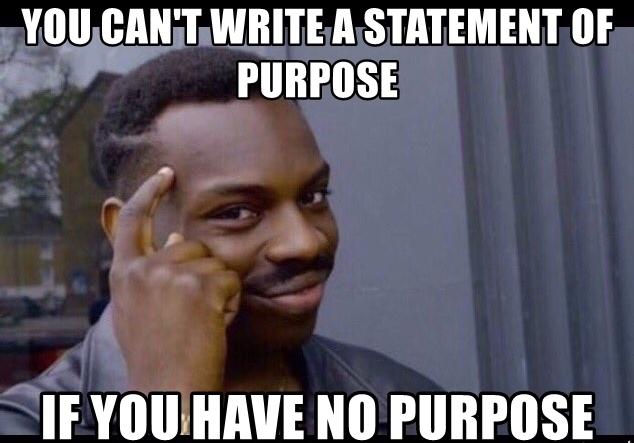 How to write a Statement of Purpose (SOP)