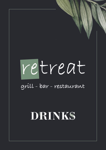 Bromley Cocktail Menu | Retreat