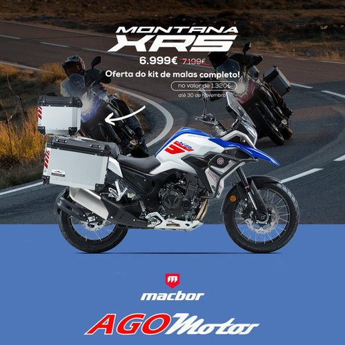 MACBOR MONTANA XR5 500 | AgoMotos