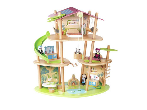 Hape Pandas’ Bamboo House | Duffys Toyworld