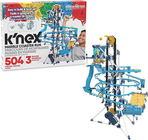 K'nex Classics - Marble Run 3 Model Building Set (with Motor) | Duffys ...