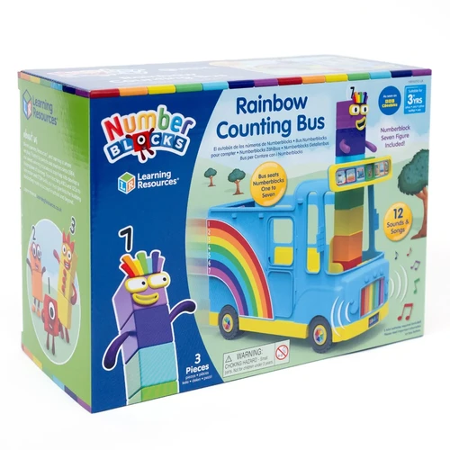 Learning Resources Numberblocks® Rainbow Counting Bus | Duffys Toyworld