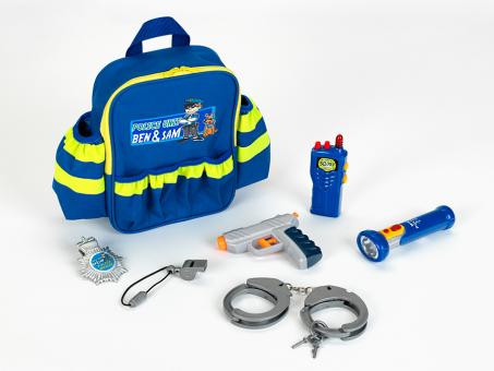Klein Police Officer Backpack With Accessories | Duffys Toyworld