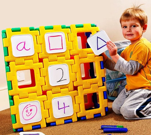 Polydron, Giant Polydron Clip-In, Write On/Wipe Off Panels | Duffys ...