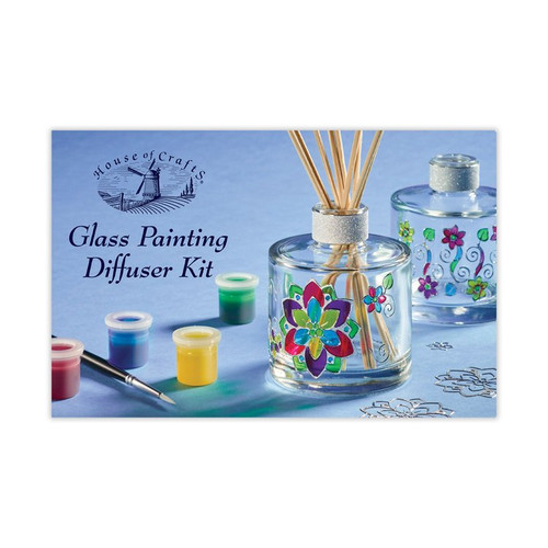 House Of Crafts Glass Painting Diffuser Kit | Duffys Toyworld