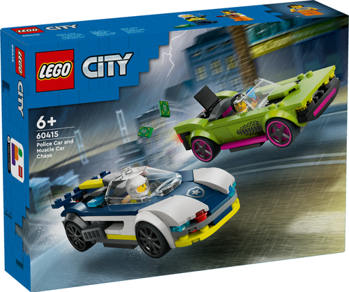 Lego City 60415 Police Car and Muscle Car Chase | Duffys Toyworld