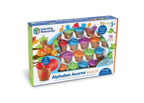 Learning Resources Alphabet Acorns Activity Set | Duffys Toyworld
