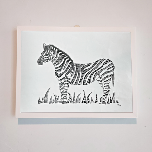 Zentangle Zebra | Art For Good
