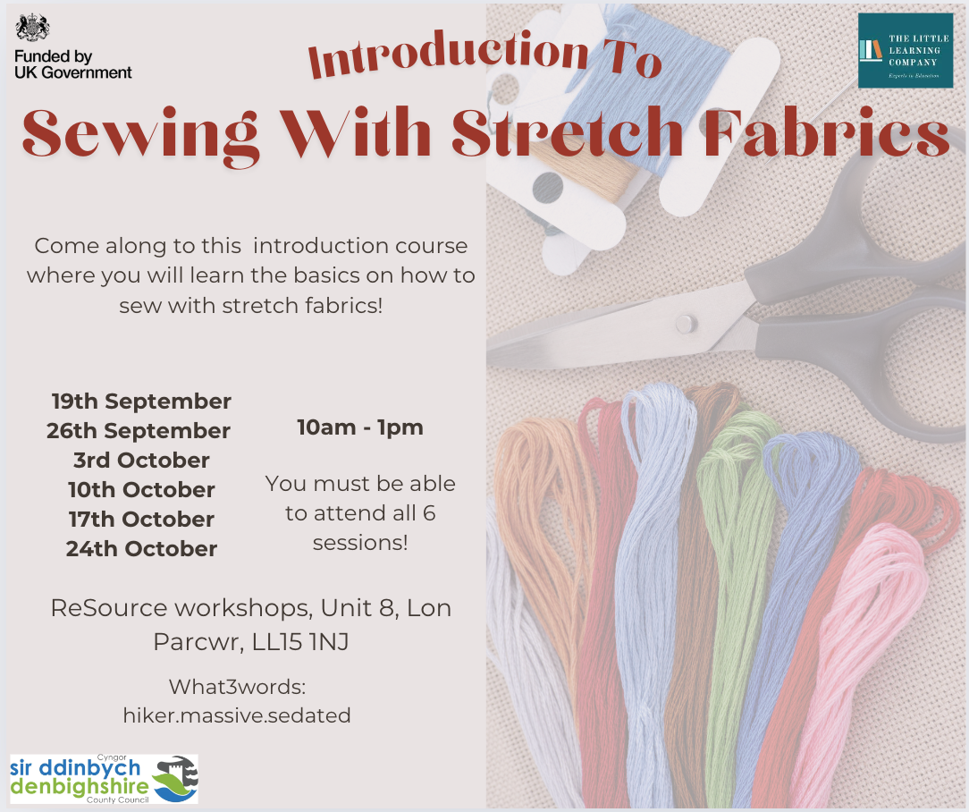 Introduction To Sewing With Stretch Fabrics | TLLC