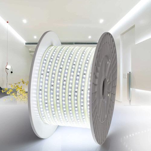 Flexible LED Rope Light Strip, 164 FT SMD 5050 LEDs, 110-120V ...