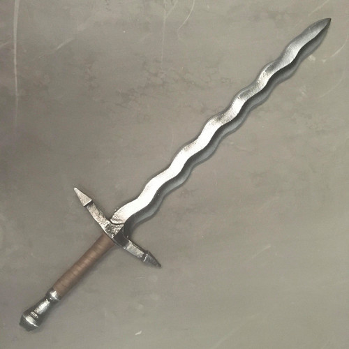 42 inch Flamberge Hand and a Half Warsword | website