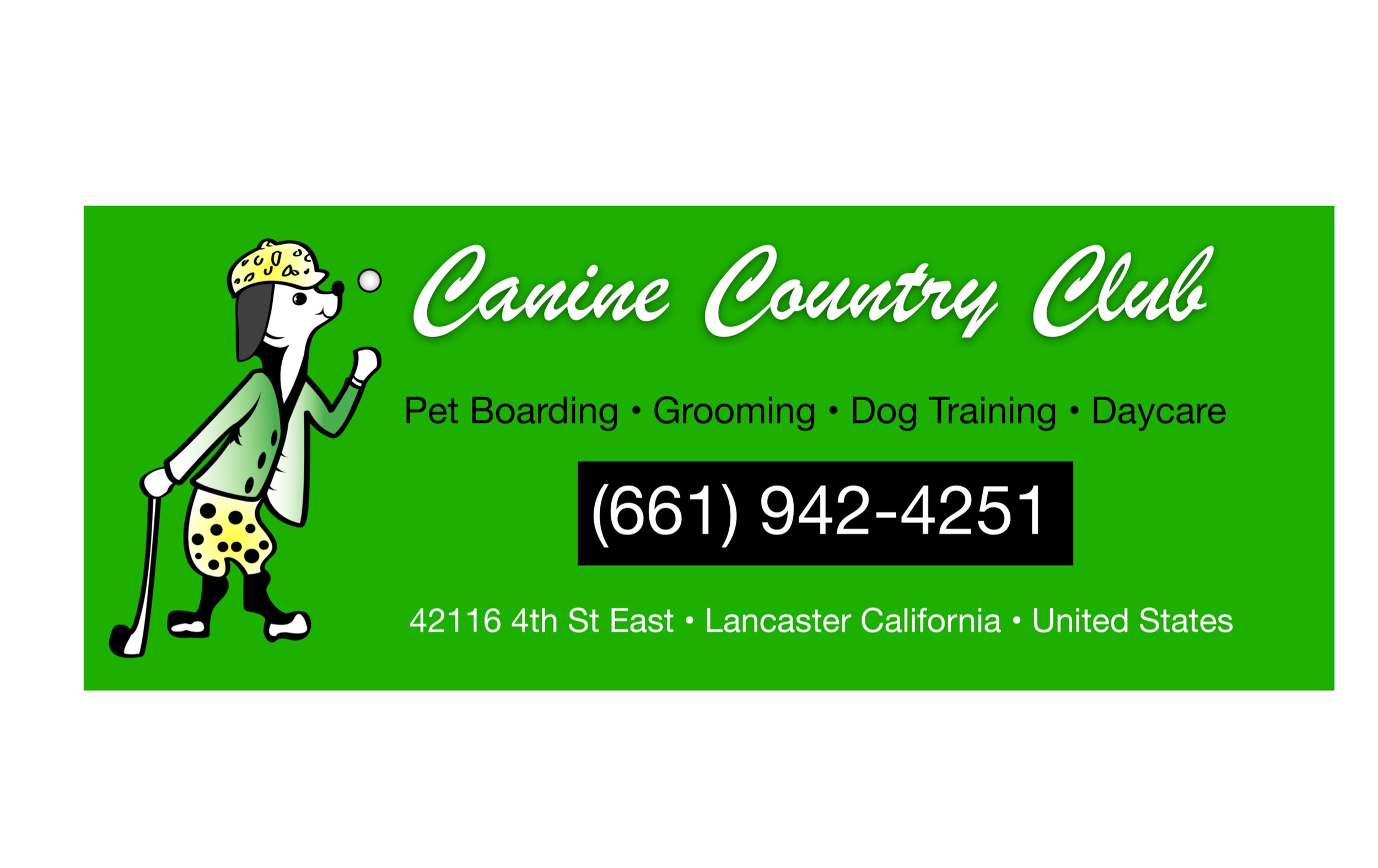 Canine Country Club | Pet Care | Lancaster, CA