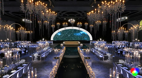 Stellar soirée, event 3d design, planning and execution | event 3d ...