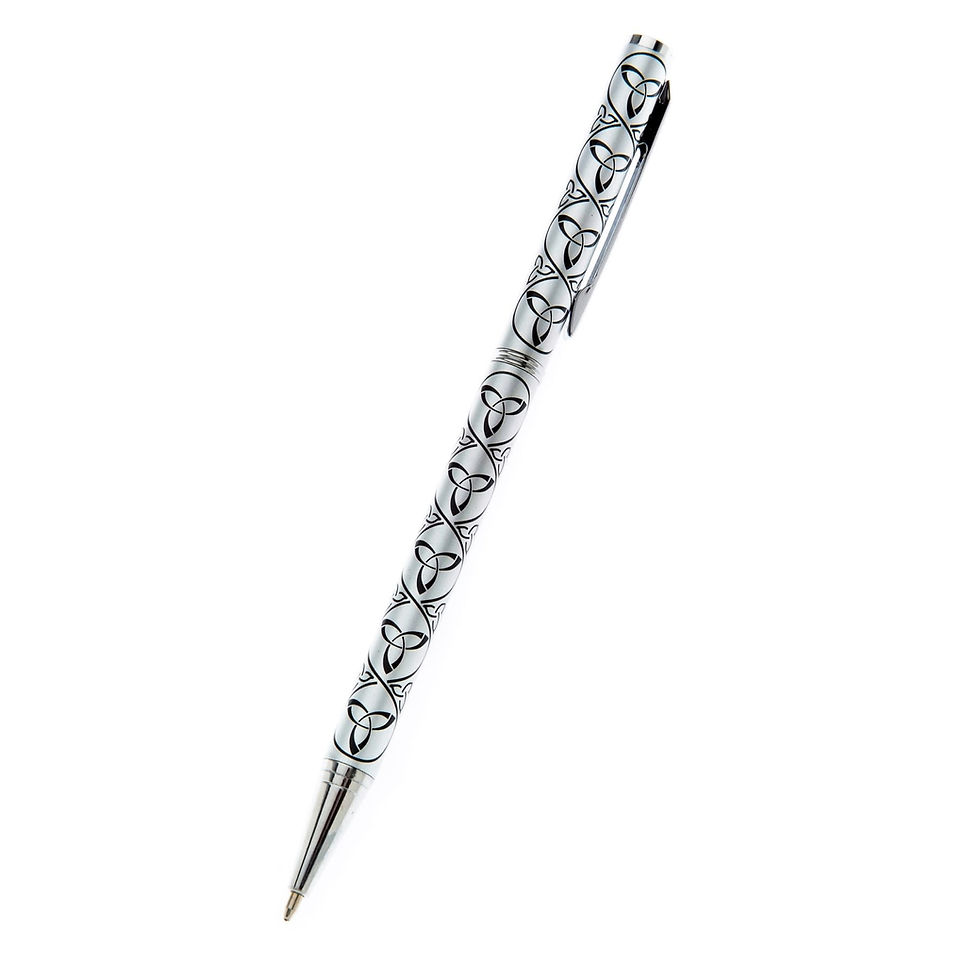 Slim Ballpoint Pen Celtic Trinity | celticthunderoz