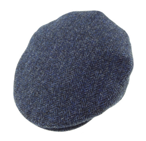 Harris Tweed County Cap Navy | Celtic Thunder