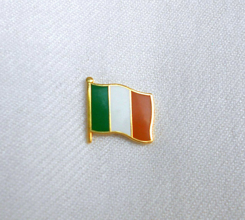 Irish Flag Lapel Pin Badge | celticthunderoz