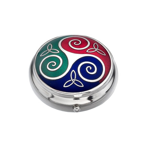 Celtic Triskele Trinity Pill Box | Celtic Thunder