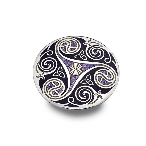 Celtic Triskele Large Brooch | Celtic Thunder