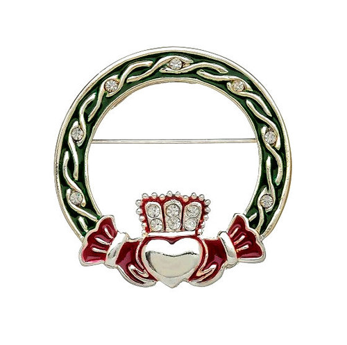 Claddagh Irish Dancing Brooch | Celtic Thunder