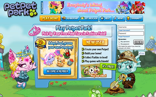 petpet park coloring pages