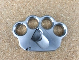 CUTTER - BRUSHED ALUMINUM - BLANK | cigarknuckles