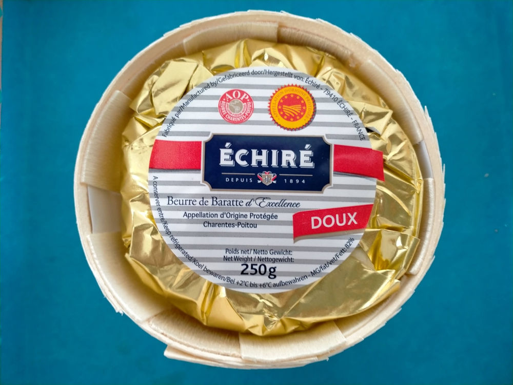 Echiré Beurre de Baratte d'Excellence Doux - France