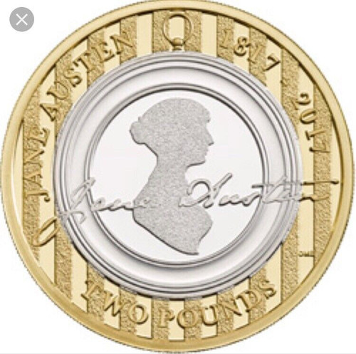 2017 Jane Austen £2 Coin | Romiley Coins