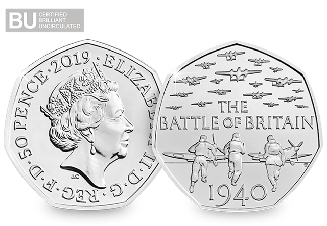 2019 50 Years of the 50p Coin Military Set (Five Coin Set) | Romiley Coins
