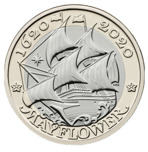 2020 Mayflower £2 Coin | Romiley Coins