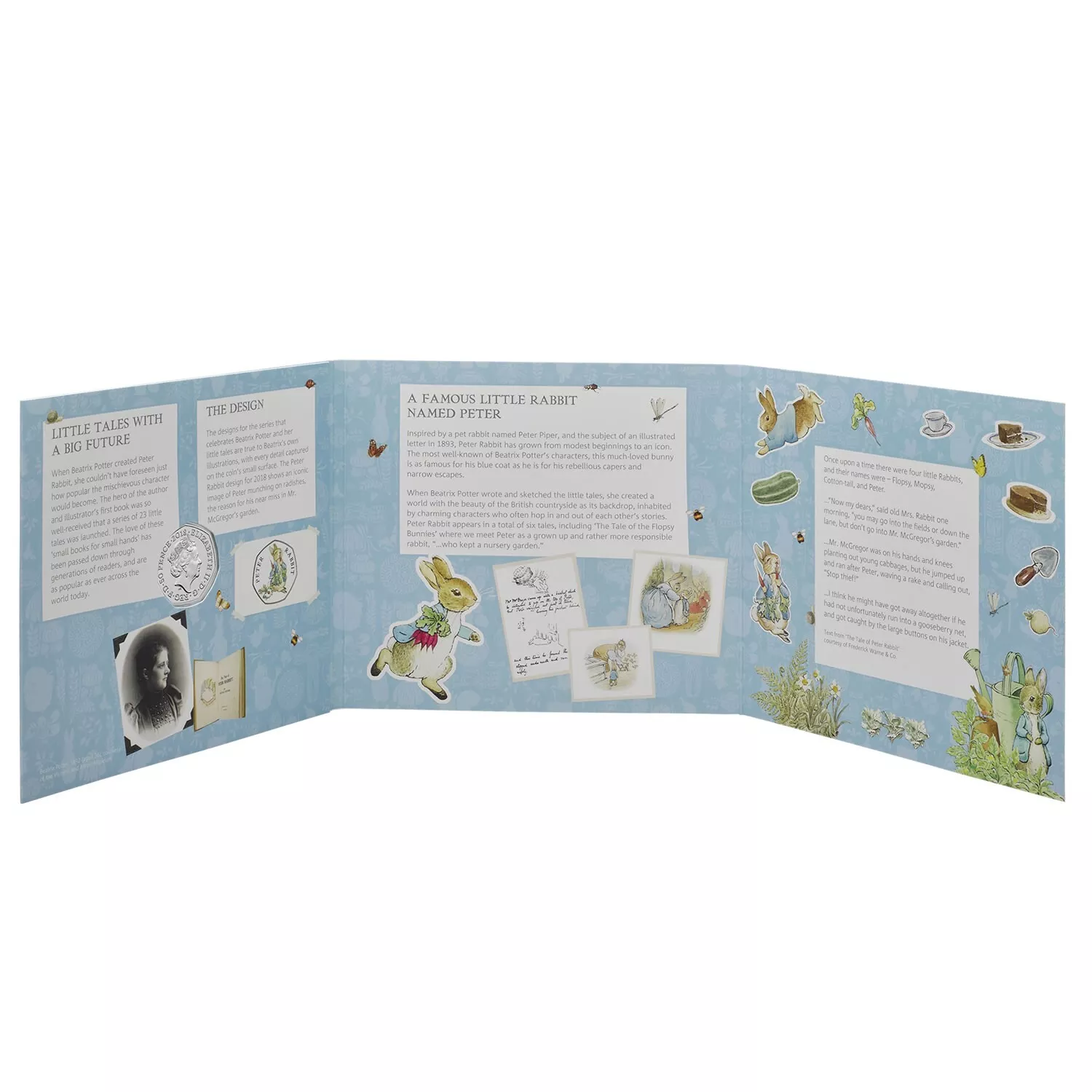 2018 Peter Rabbit 50p - Royal Mint Pack | Romiley Coins