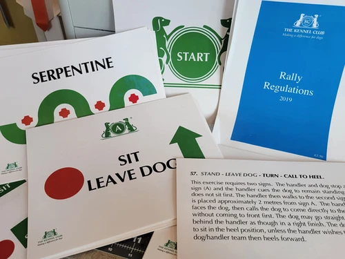 TKC Rally Full Set Laminated | Rally Signs