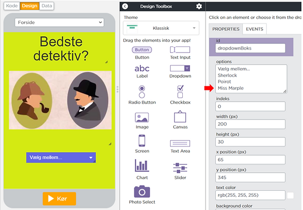 Modul 4 a Dropdownboks | Textbook.dk