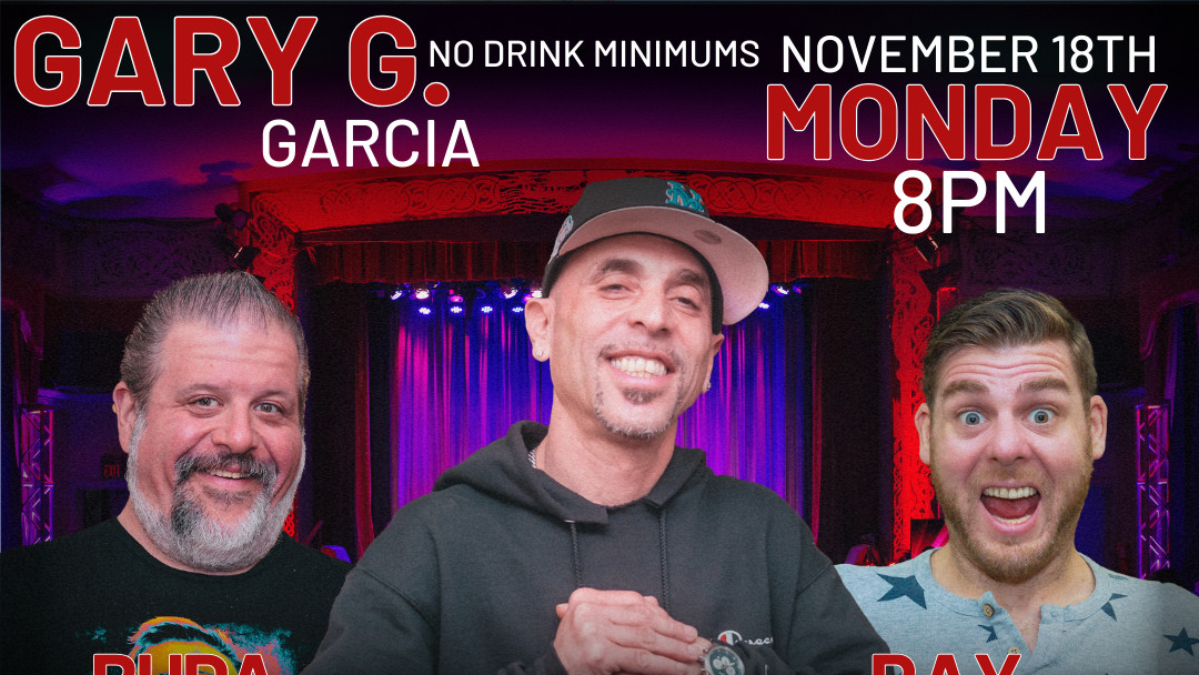 Gary G Garcia | Resorts Casino | 11/18/24 - 8PM | AC Jokes Comedy Club