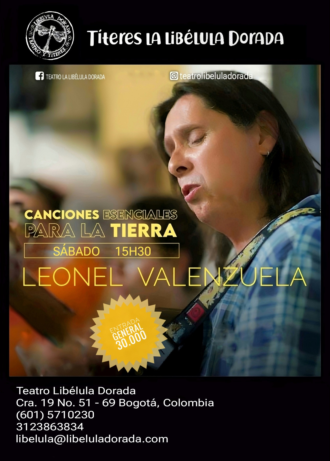 Canciones esenciales para la tierra- Leonel Valenzuela (concierto ...