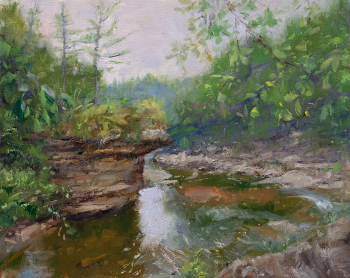 Shallow Falls Park | jamesswansonpainting