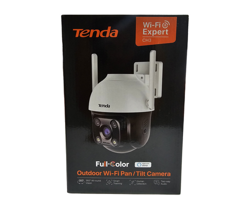 Camara PTZ WI-FI para exteriores Full Color TENDA CH3-WCA | SASA TECHNOLOGY