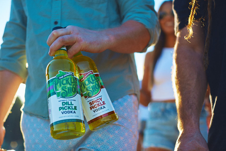 Pickle Infused Flavored Vodka | The Original Pickle Shot