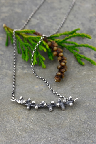 Douglas Fir Sprig Necklace | aprilottey